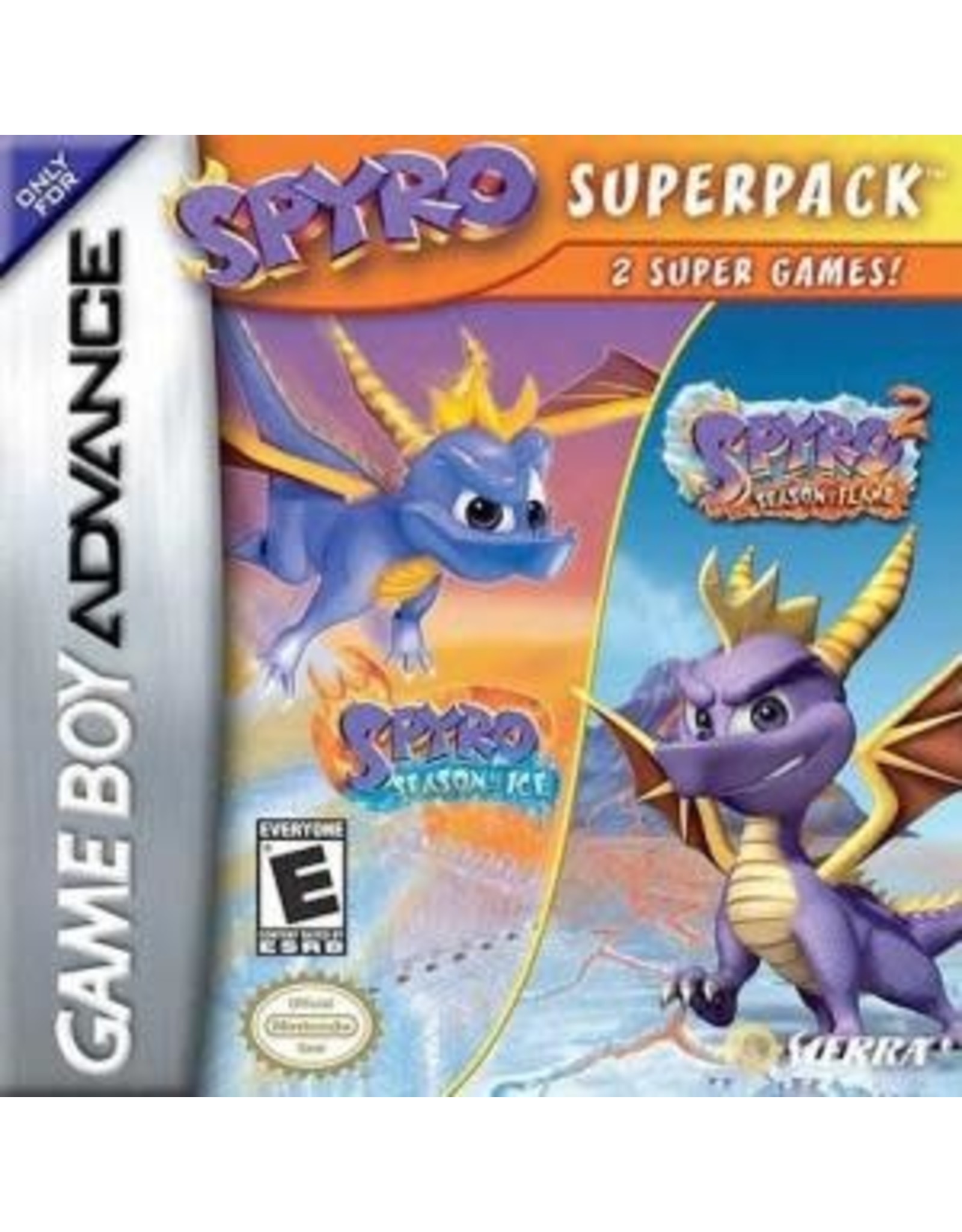 Game Boy Advance Spyro Superpack (Cart Only) - Video Game Trader