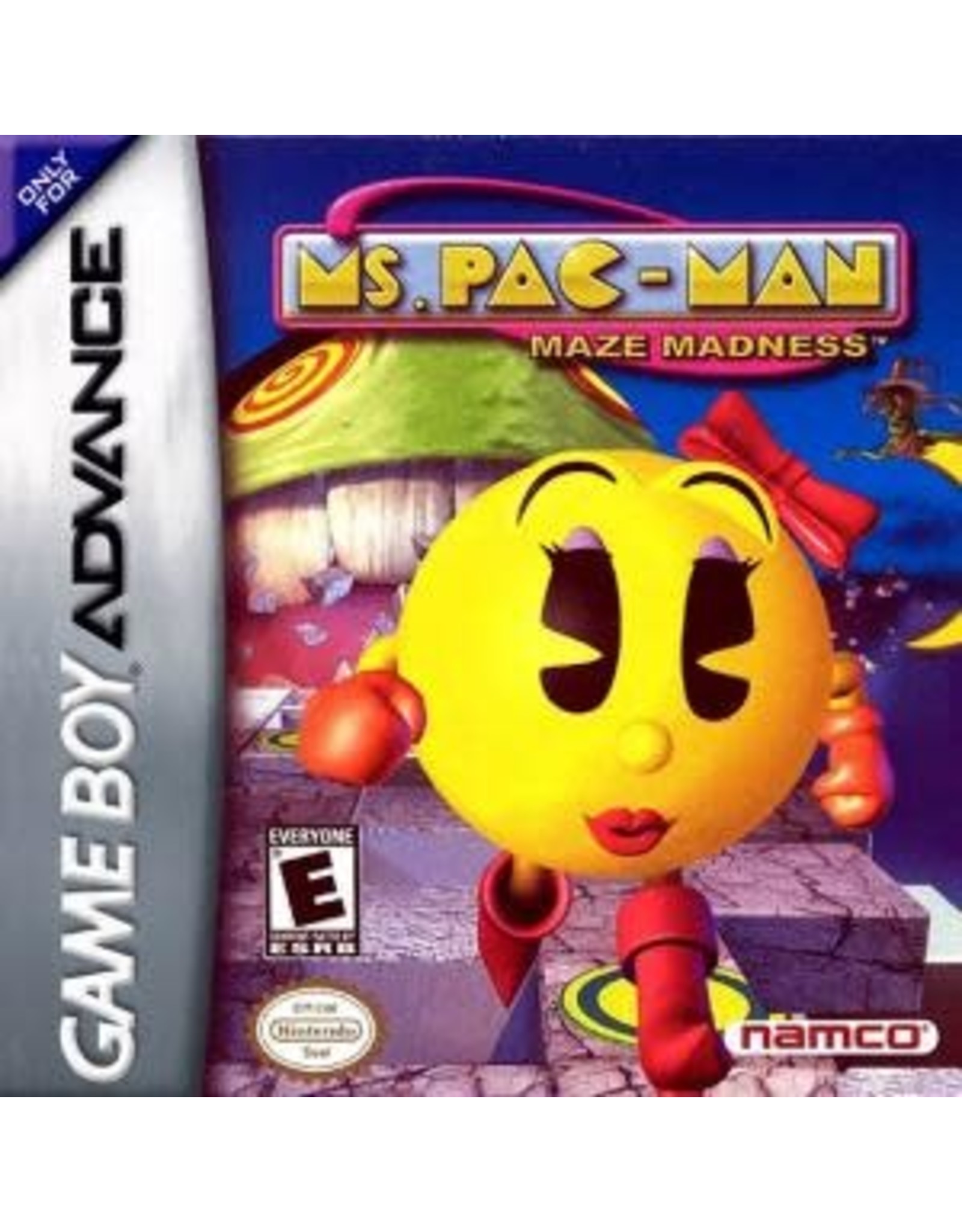 Game Boy Advance Ms. Pac-Man Maze Madness (Cart Only) - Video Game Trader