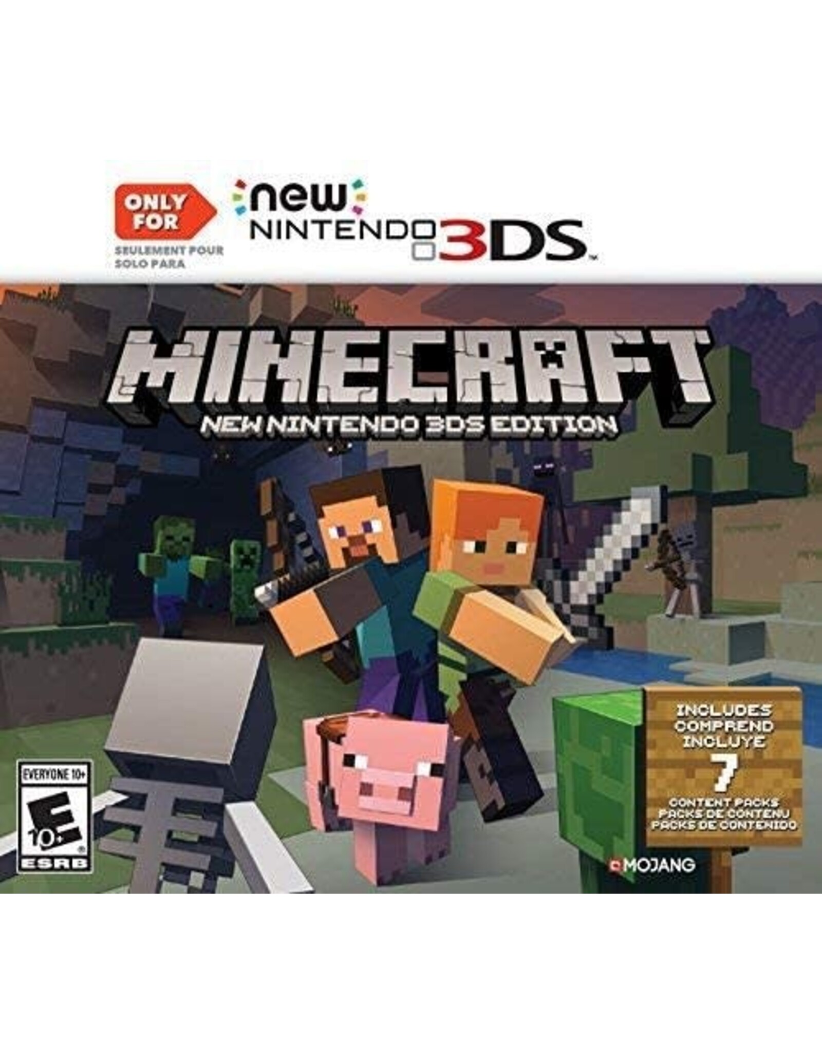 Nintendo 3DS Minecraft New Nintendo 3DS Edition (Cart Only) *New ...