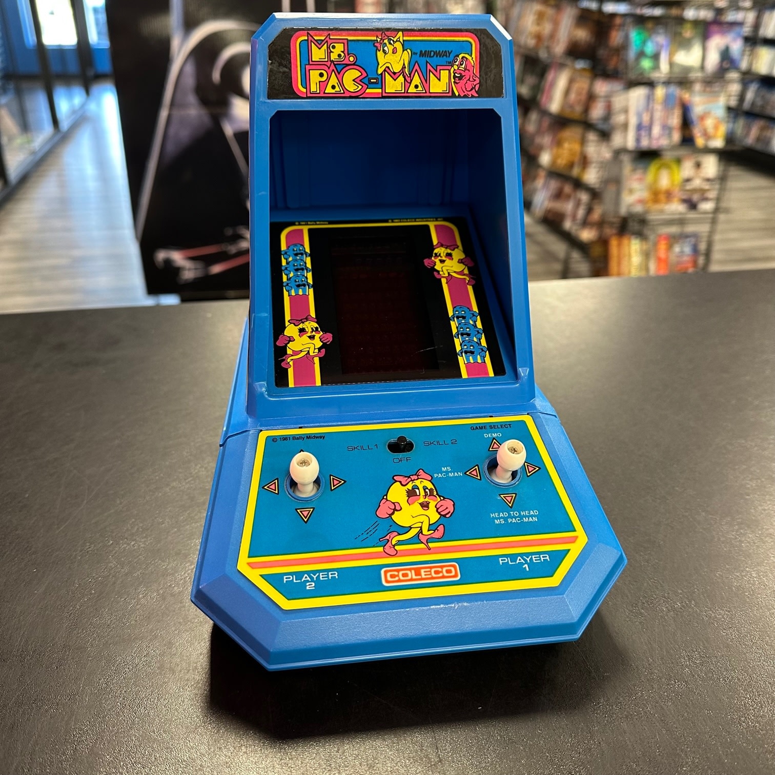 Coleco Ms. Pac-Man Coleco Tabletop Arcade (Used) - Video Game Trader