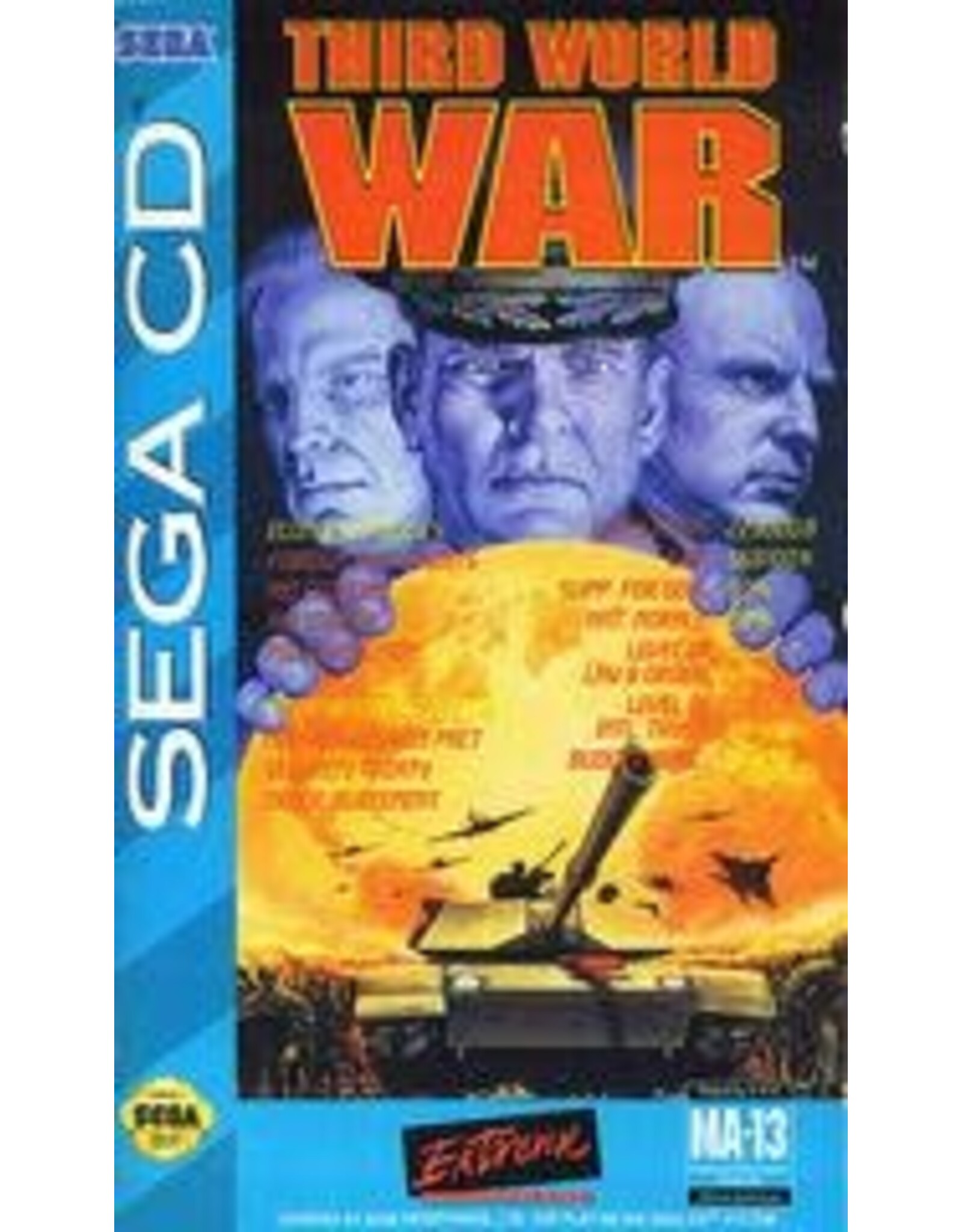 Sega CD Third World War (CiB, Damaged Case) - Video Game Trader