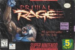 Super Nintendo Primal Rage (Cart Only, Damaged Front and Back Labels ...