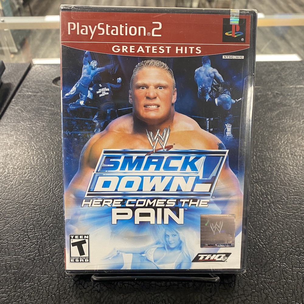 Playstation 2 WWE Smackdown Here Comes the Pain (Greatest Hits, Brand ...