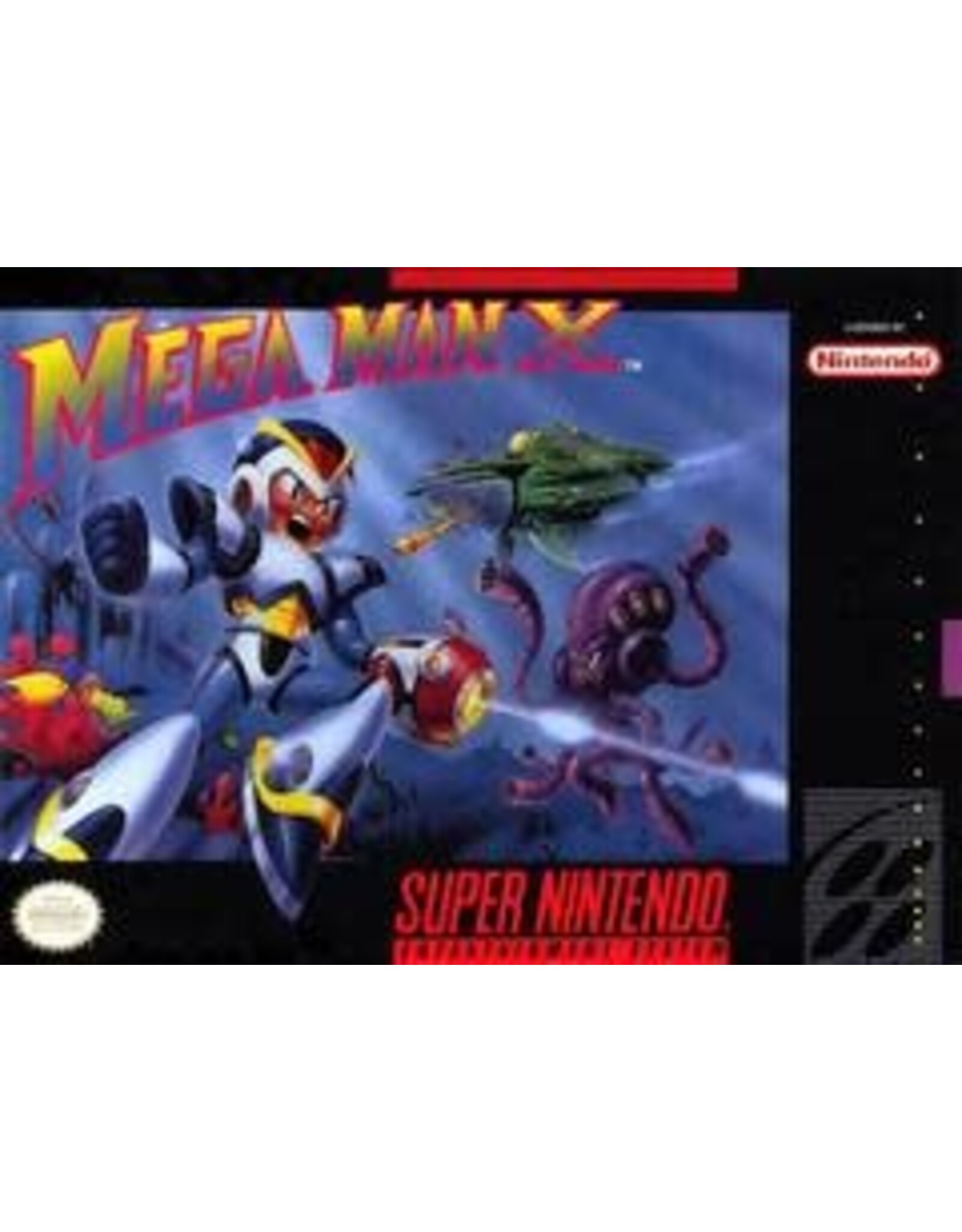 Super Nintendo Mega Man X (Used, Cart Only, Cosmetic Damage) - Video ...