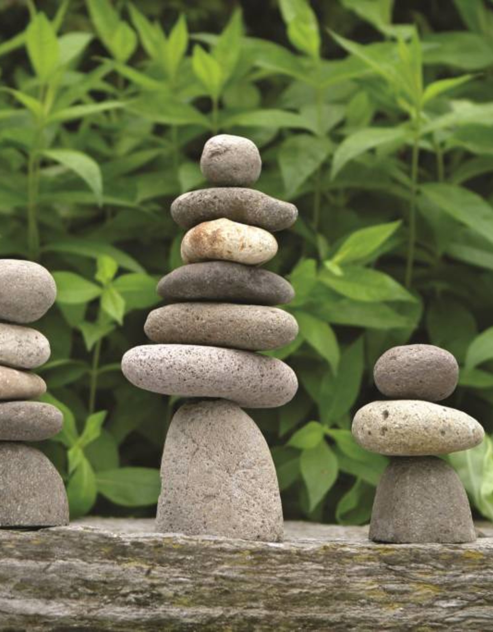 Stone Art - 3 Stone Cairn - The Bear Den Gallery