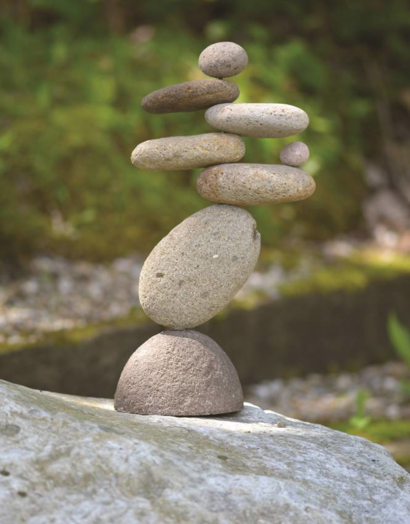 Stone Art - 8 Stone Cairn - The Bear Den Gallery