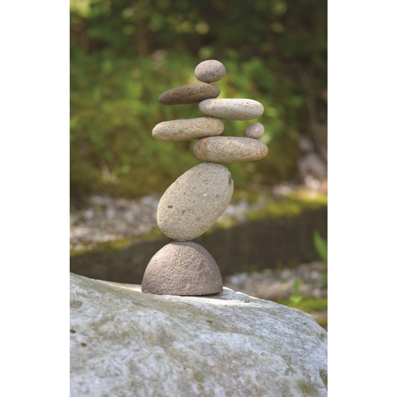 Stone Art - 8 Stone Cairn - The Bear Den Gallery