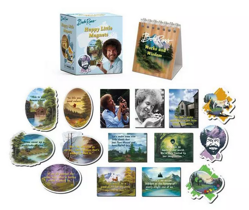 Bob Ross Happy Little Magnets - Elysian Fields