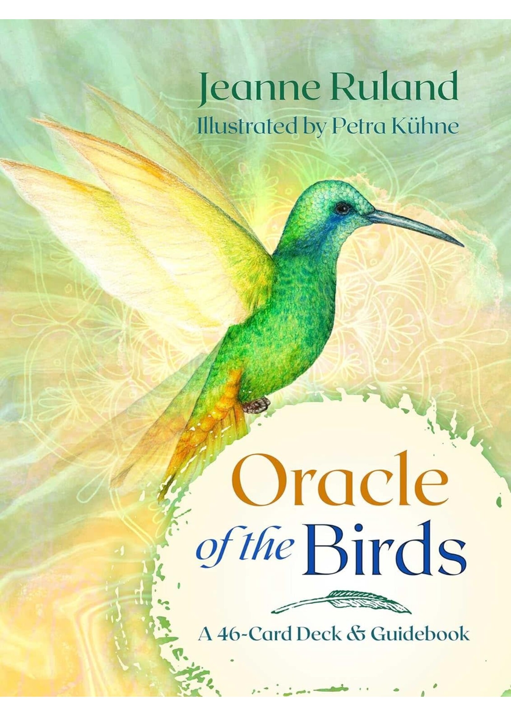 Deck Oracle Of The Birds With Guidebook Elysian Fields