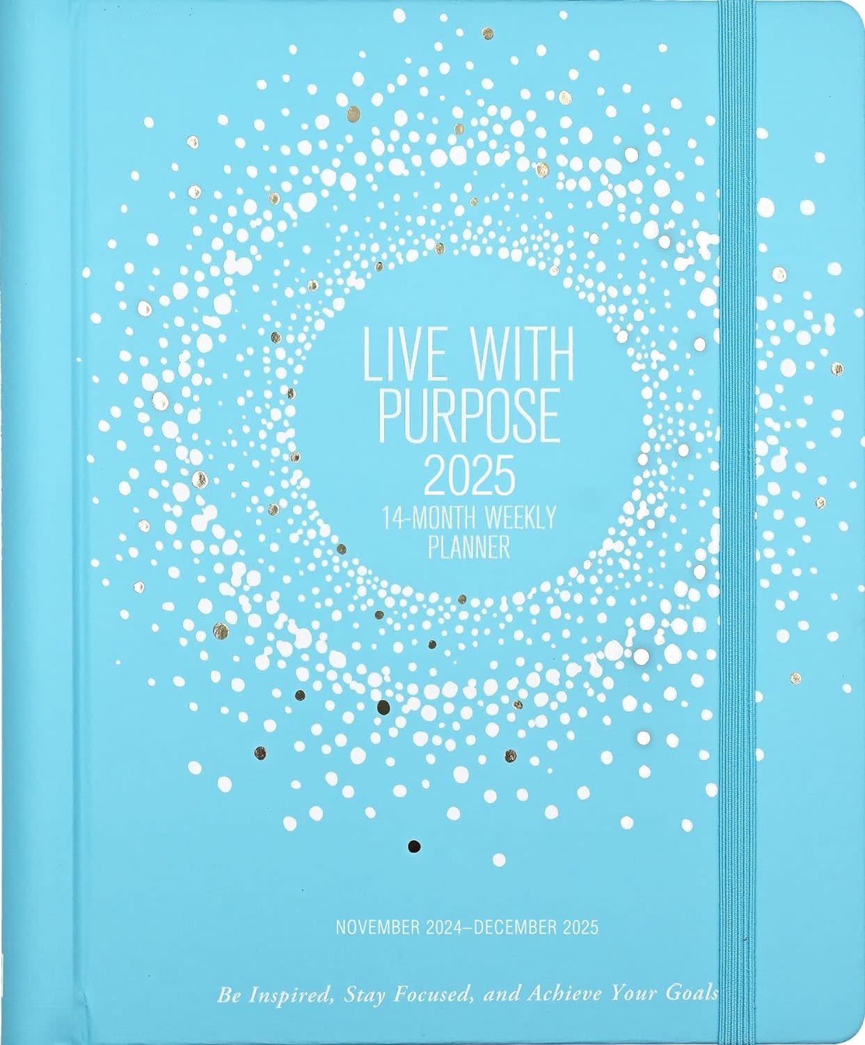 Cal25 Live with Purpose - 14 Month Weekly Planner - Elysian Fields