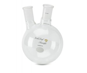 2-Neck Round Bottom Flask, 1L - Goldleaf Scientific