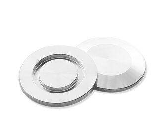 KF-25 Blank Flange Stop Cap - GOLDLEAF SCIENTIFIC - KF-25 Aluminum Stop ...