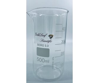 Tall Form Beaker (Heavy Duty) Taller, Narrow Glass Beaker - GOLDLEAF ...
