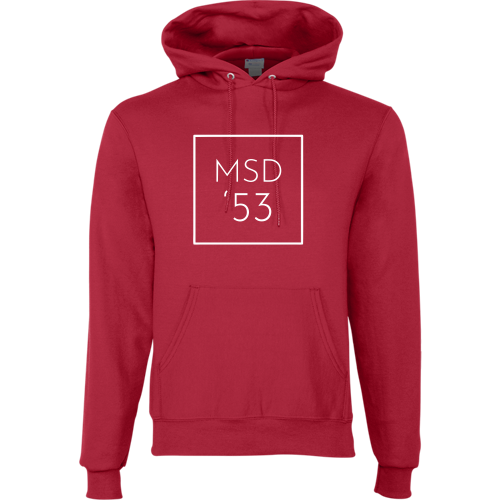 Martin MSD 53 Hoodie - Red - Soles and Suits Athletic Apparel