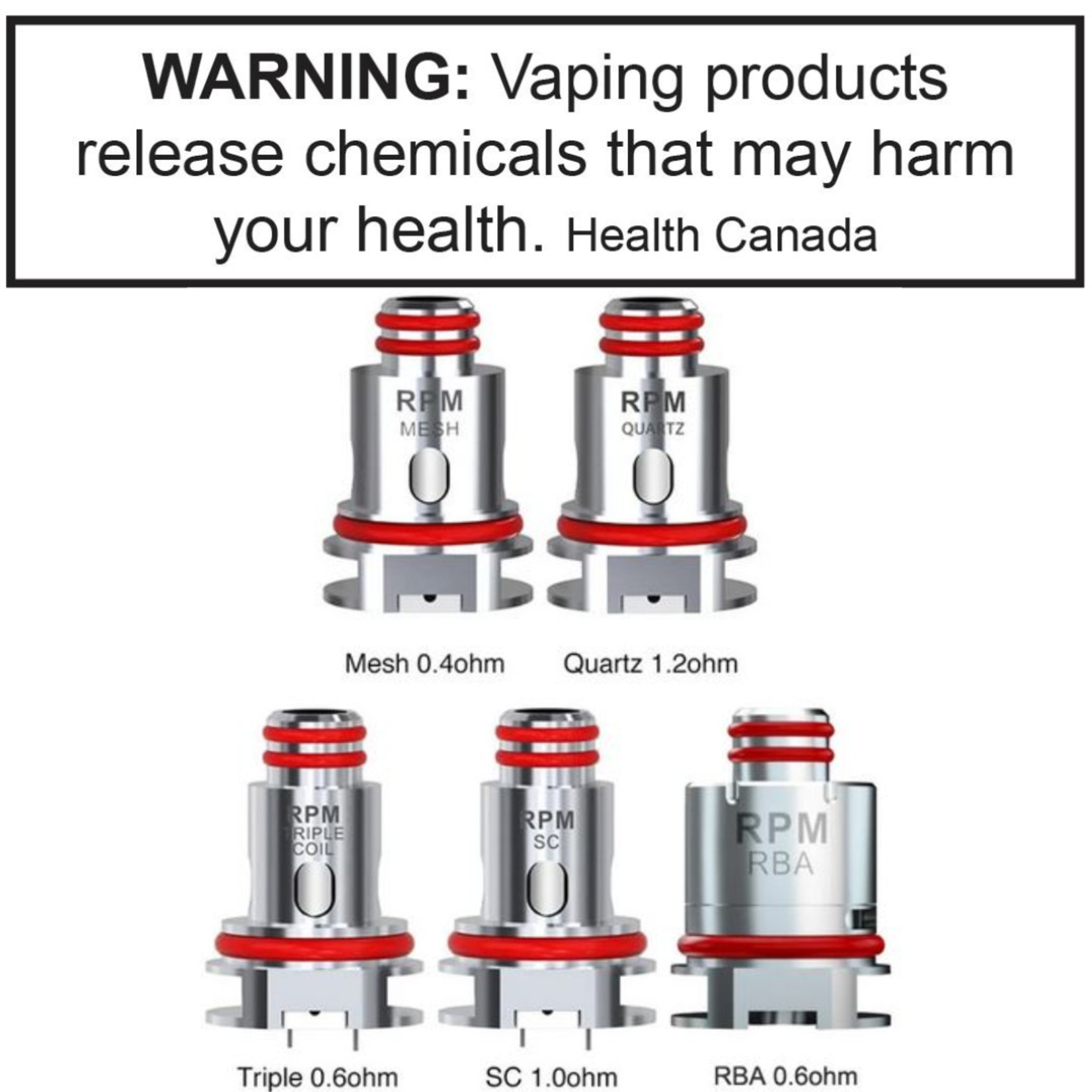 Smok RPM 40 Coils - Wick N Wire Vapes Ltd