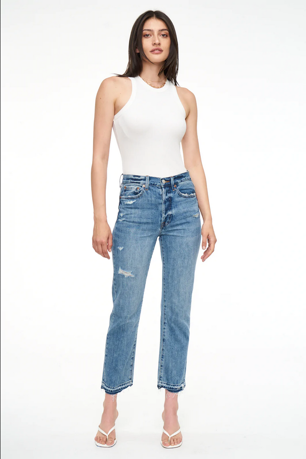 Charlie Straight Leg Crop - Savvy Chic Boutique