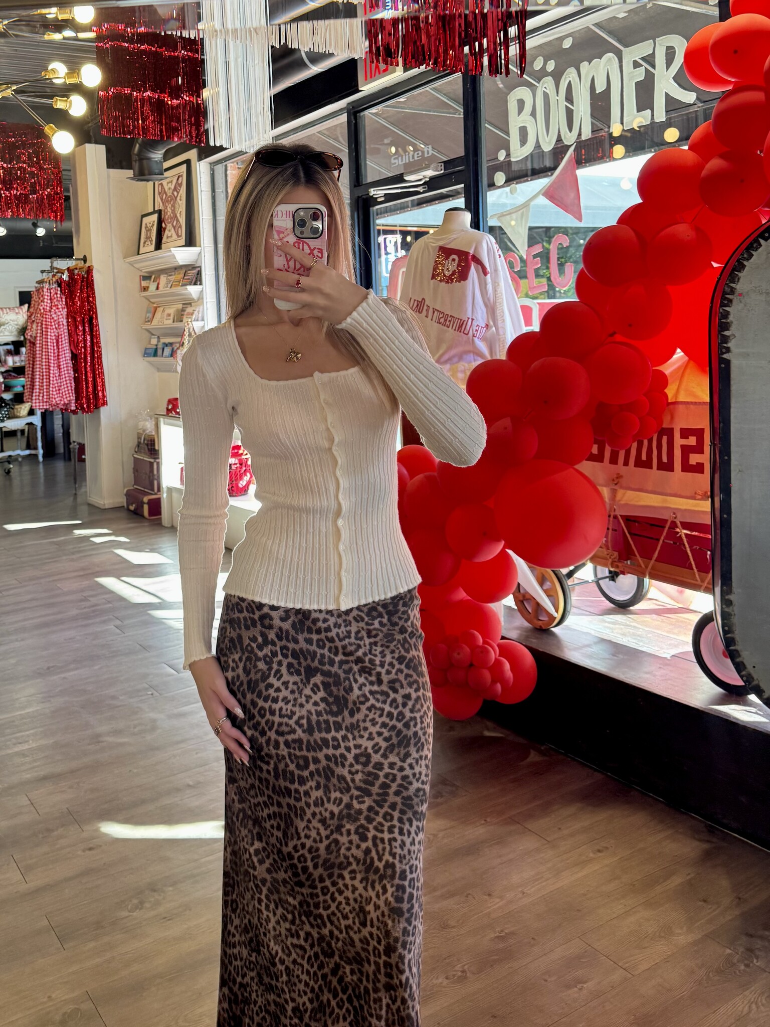 Button Up Cream Z - Blush Boutique