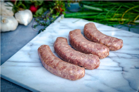 White Oak Pastures Pork Bratwurst, 1lb - Nuts 'n Berries Healthy Market