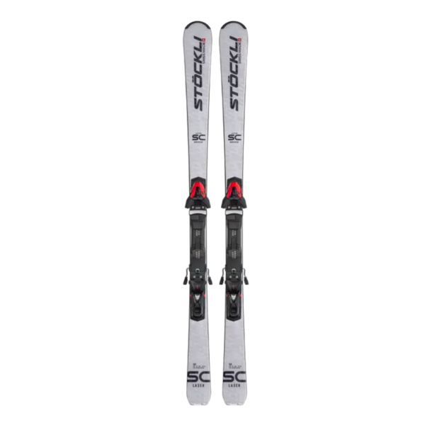 Stockli Laser SX Skis with SRT 12 Bindings 2025 - Ski Shack