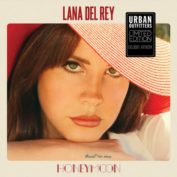 Lana Del Rey - Honeymoon (2015 US, limited edition red translucent, w ...