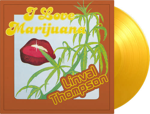 [New] Thompson, Linval: I Love Marijuana (180g, translucent yellow ...