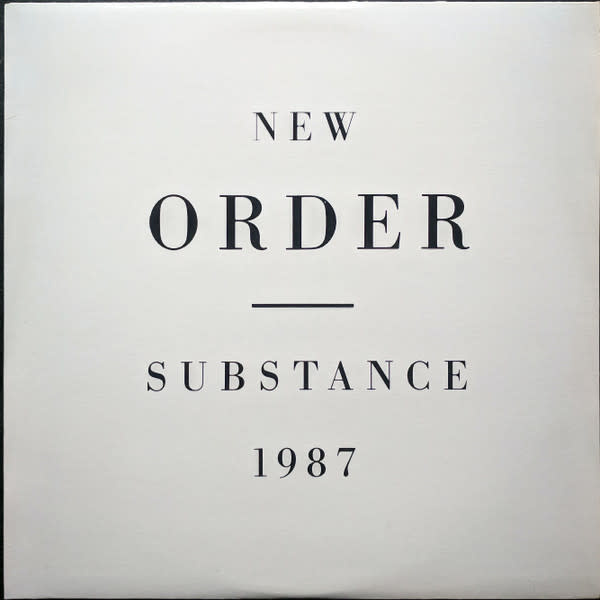 New Order: Substance 1987 [FACTORY] - Kops Records