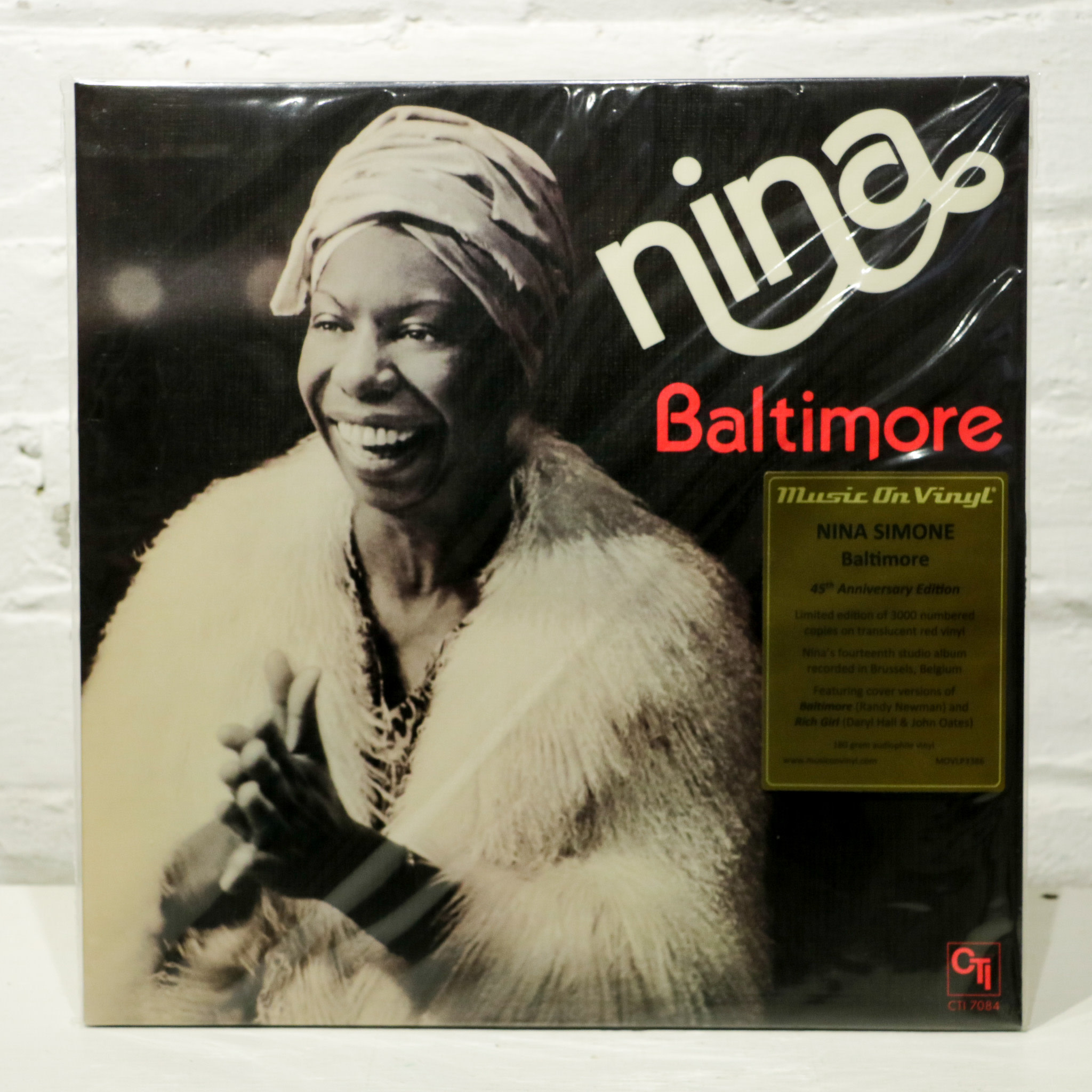Simone, Nina: Baltimore (45th Anniversary Edition) [MUSIC ON VINYL ...
