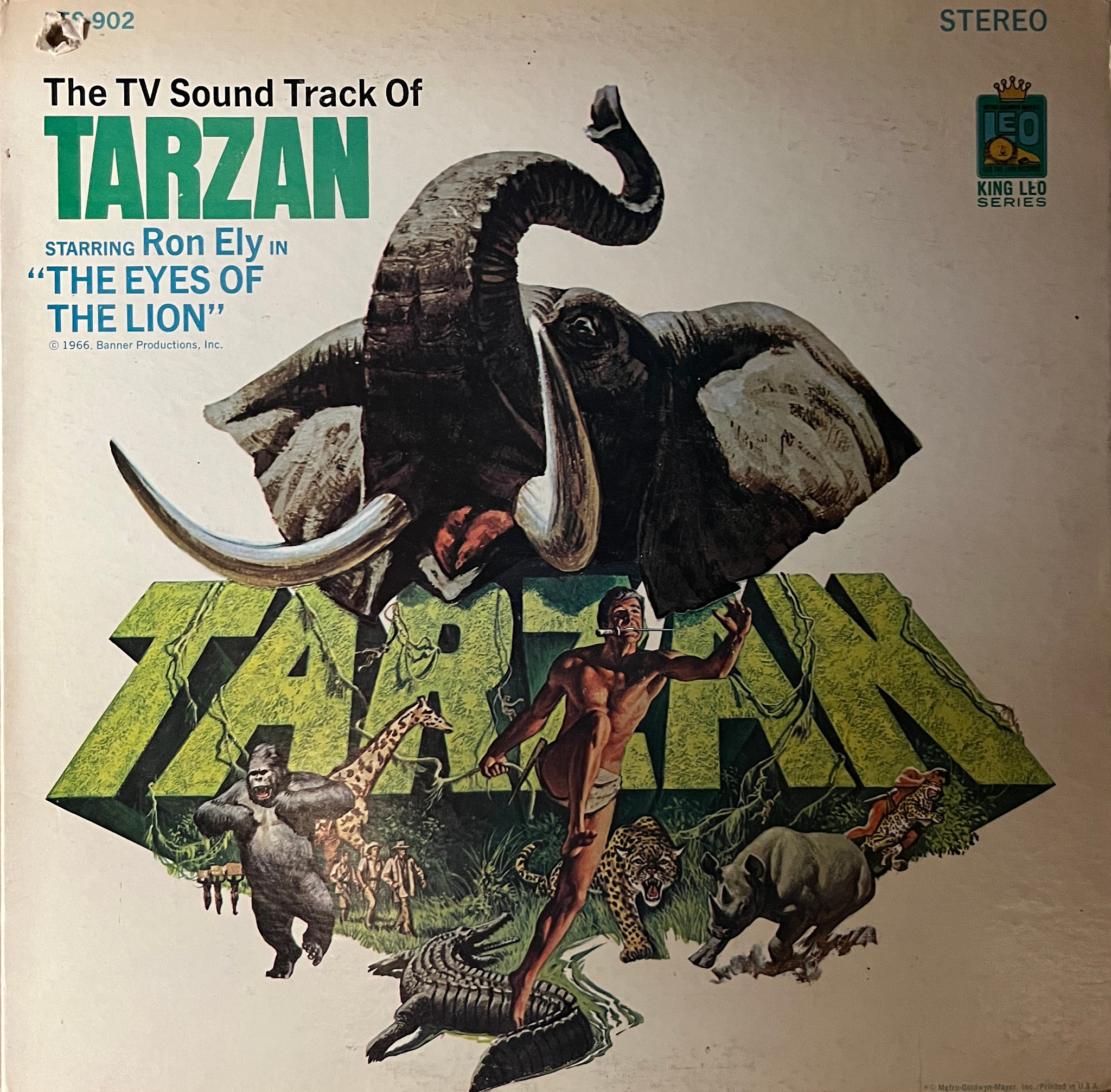 Various Artists: Tarzan & The Eyes of The Lion (TV soundtrack)(1966 ...