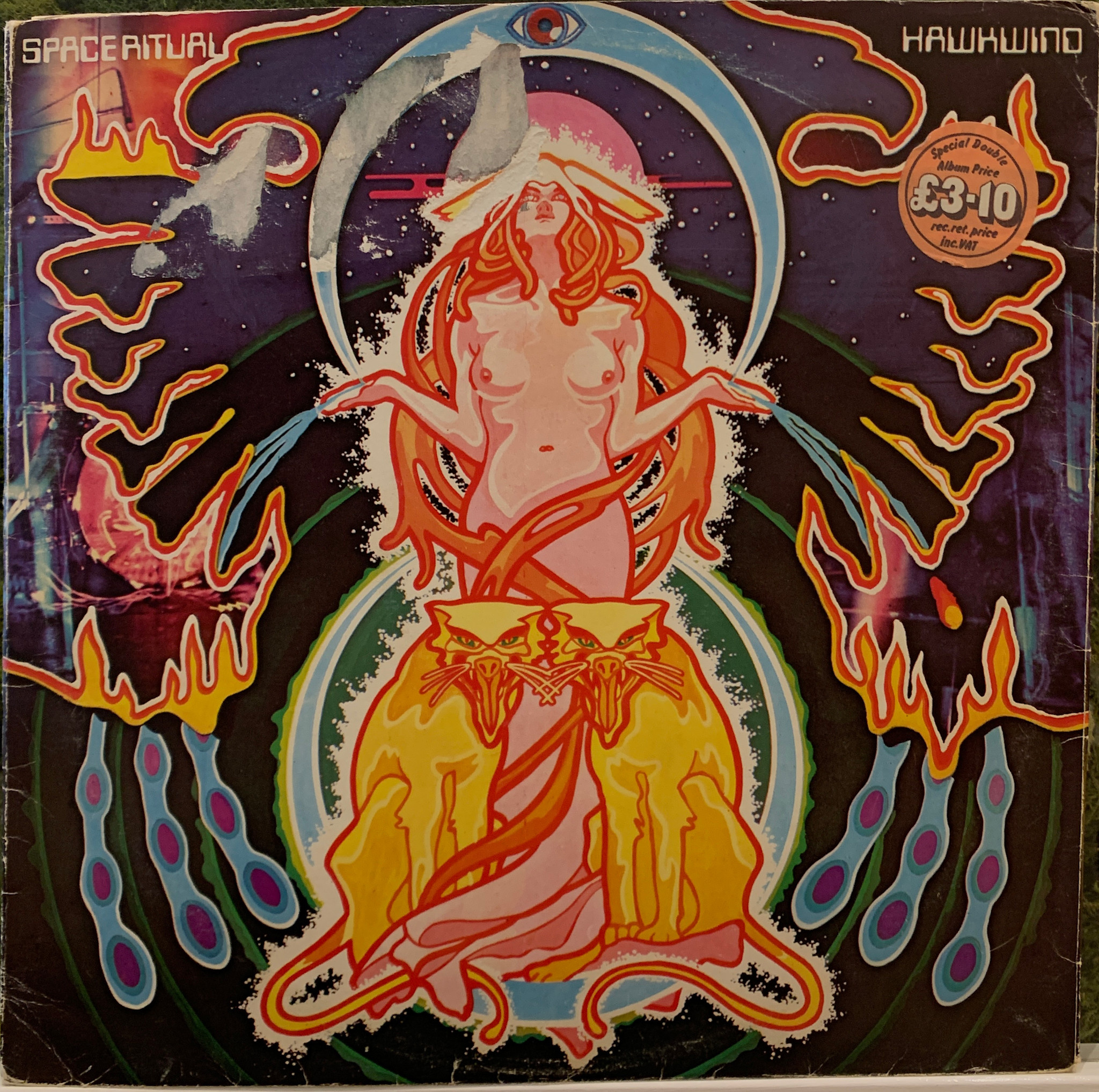 Hawkwind: Space Ritual (1973, UK, Foldout Cover, Disc VG+) [UNITED ...