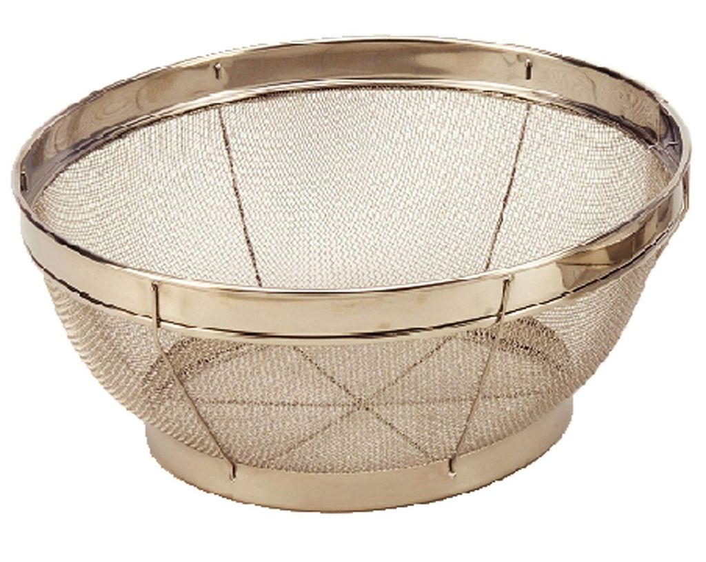 COOK PRO Stainless Steel Mesh Colander 18/10 Strainer 10" - Bargain Fair