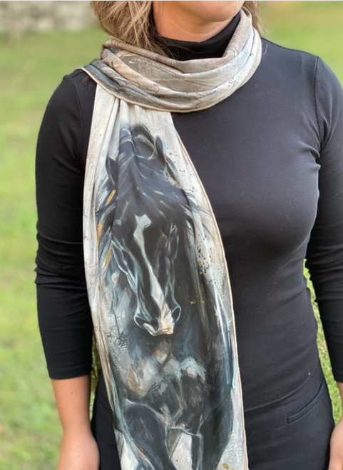 ELISE GENEST SCARF - Equine Essentials Tack & Laundry Services