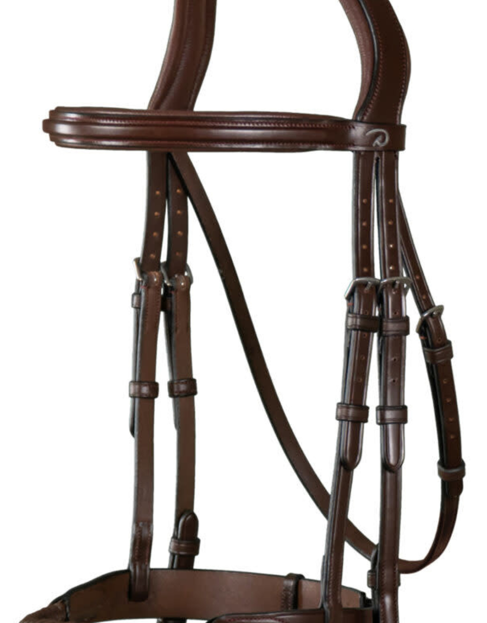 DY'ON LEATHER COVERED ROPE NOSEBAND BRIDLE - Equine Essentials Tack ...