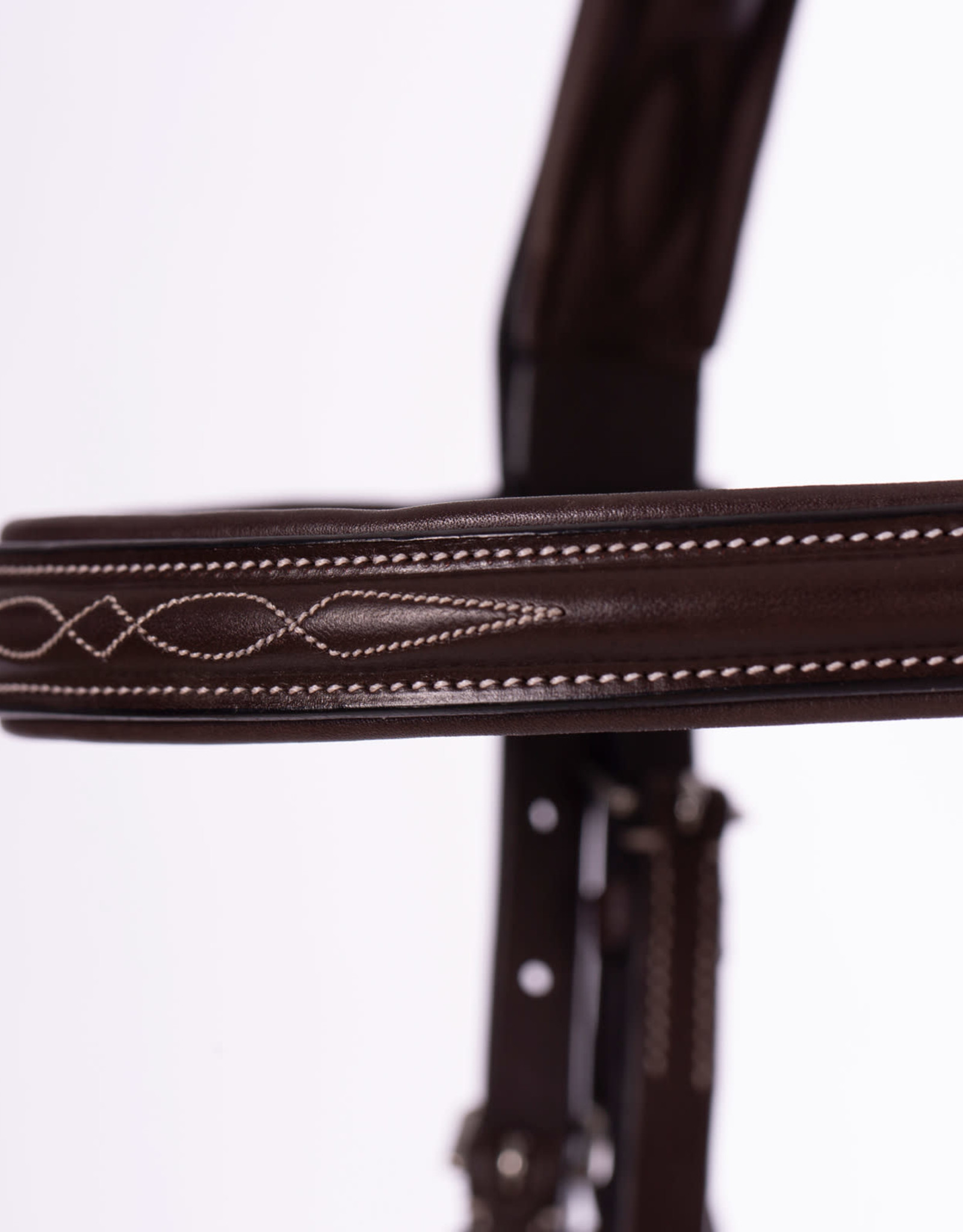 Equinavia Valkyrie Pony Fancy Stitched Bridle - Chocolate Brown ...