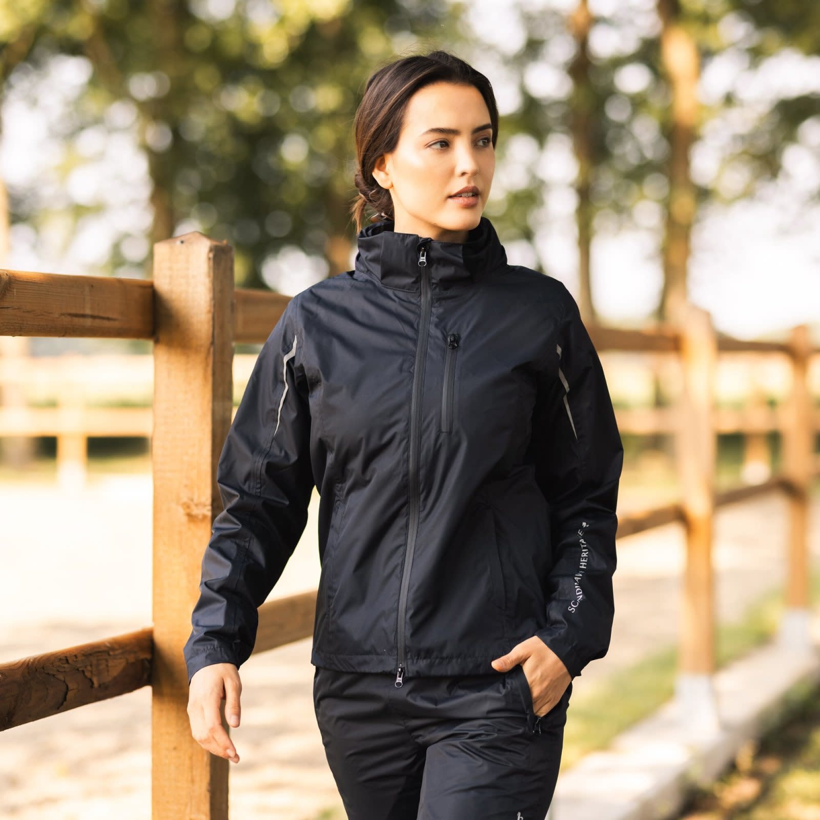 Alexis Womens Waterproof Shell Jacket - Equine Essentials Tack ...