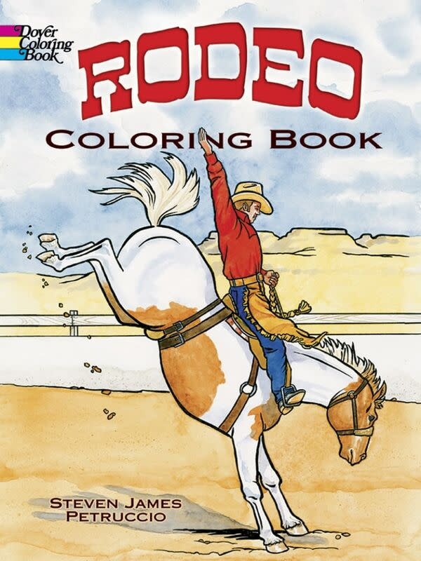 Rodeo Colouring Book - Equine Essentials Tack & Laundry Services