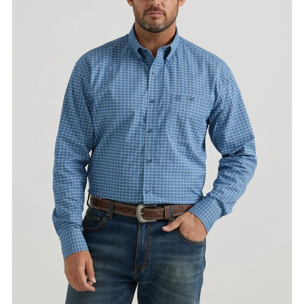 MEN'S GEORGE STRAIT LONG SLEEVE SHIRT - Equine Essentials Tack ...