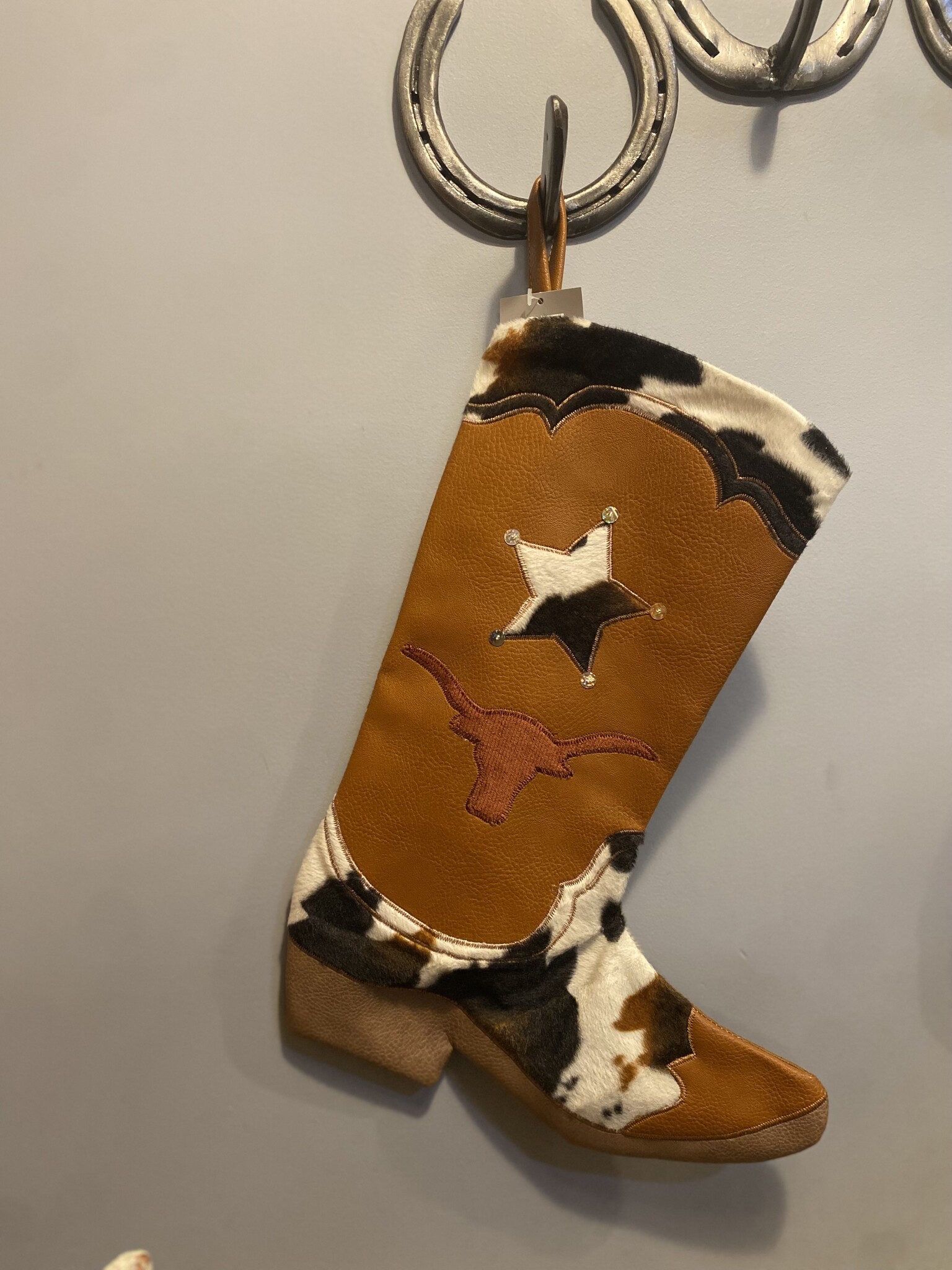 CHRISTMAS!! COWBOY BOOT STOCKING - Equine Essentials Tack & Laundry ...