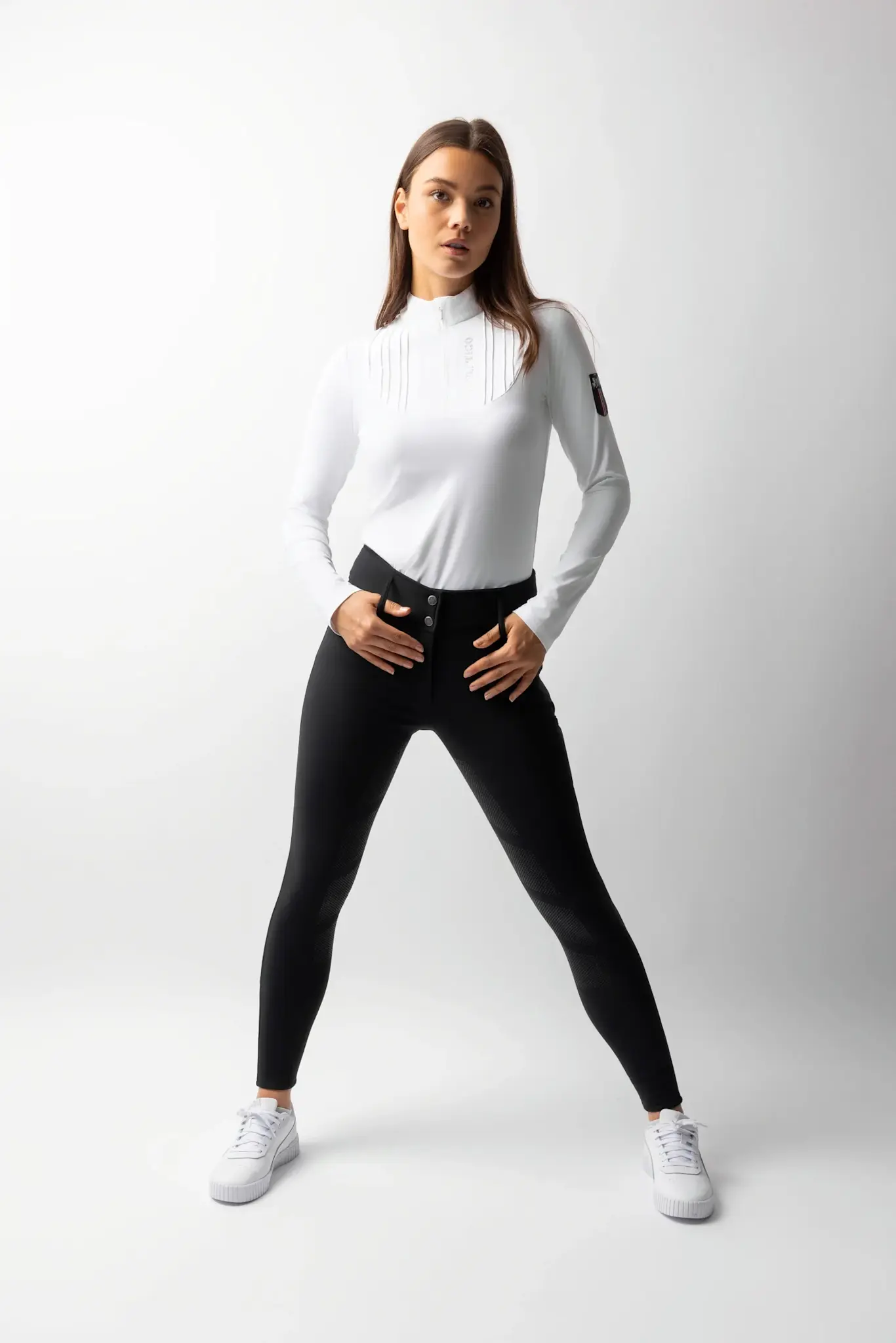 Tiffany II Womens Thermo Full Seat Breeches - Equine Essentials Tack ...