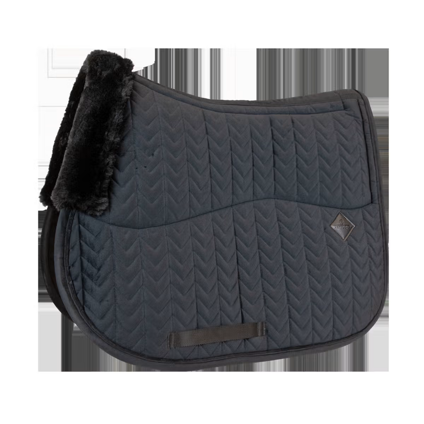 Skin Friendly Saddle Pad Velvet Jumping - Equine Essentials Tack ...