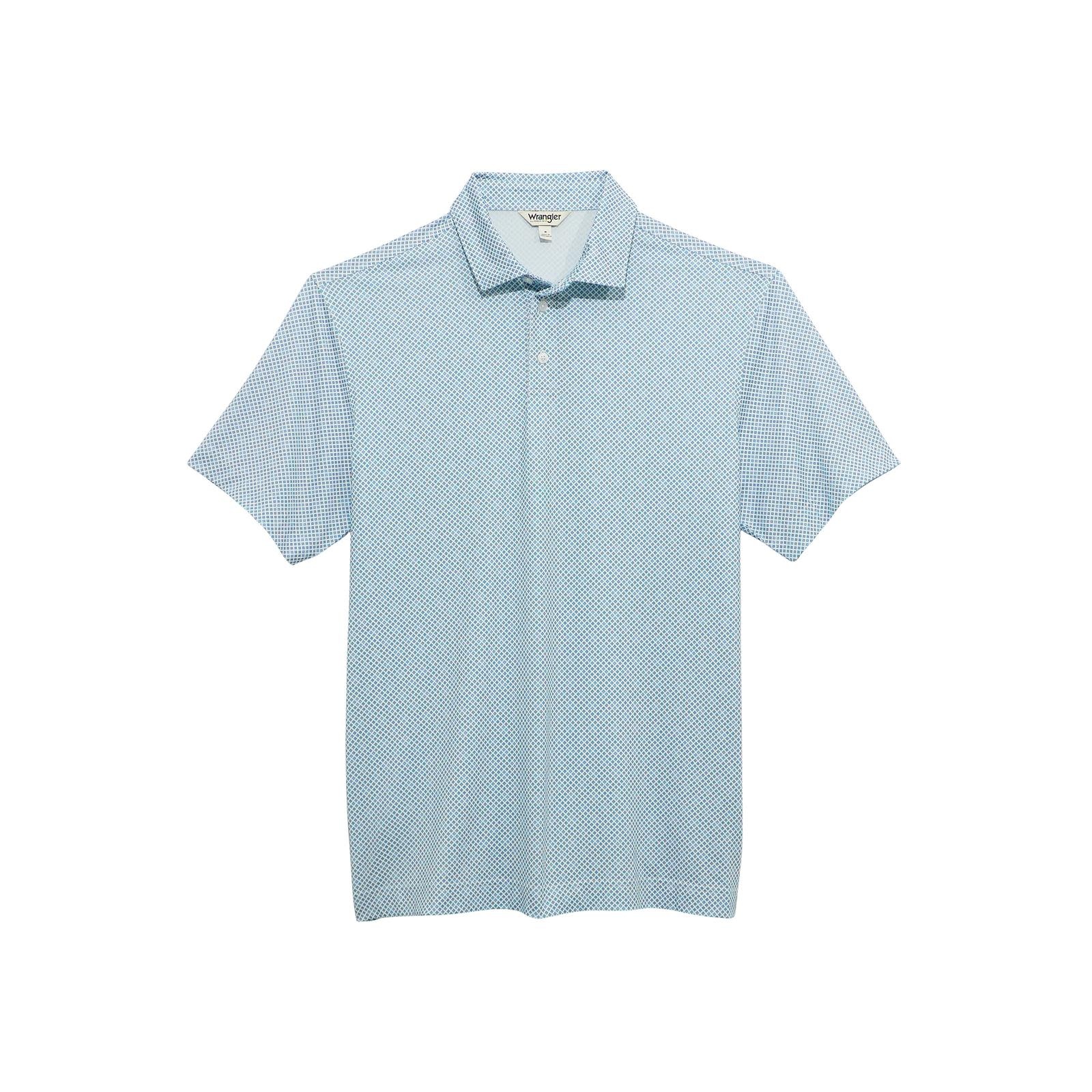 Western Performance Polo Shirt - Regular Fit - Vallarta Blue - Equine ...