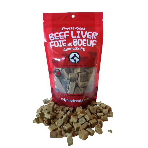 FREEZE-DRIED BEEF LIVER 50G - Equine Essentials Tack & Laundry Services