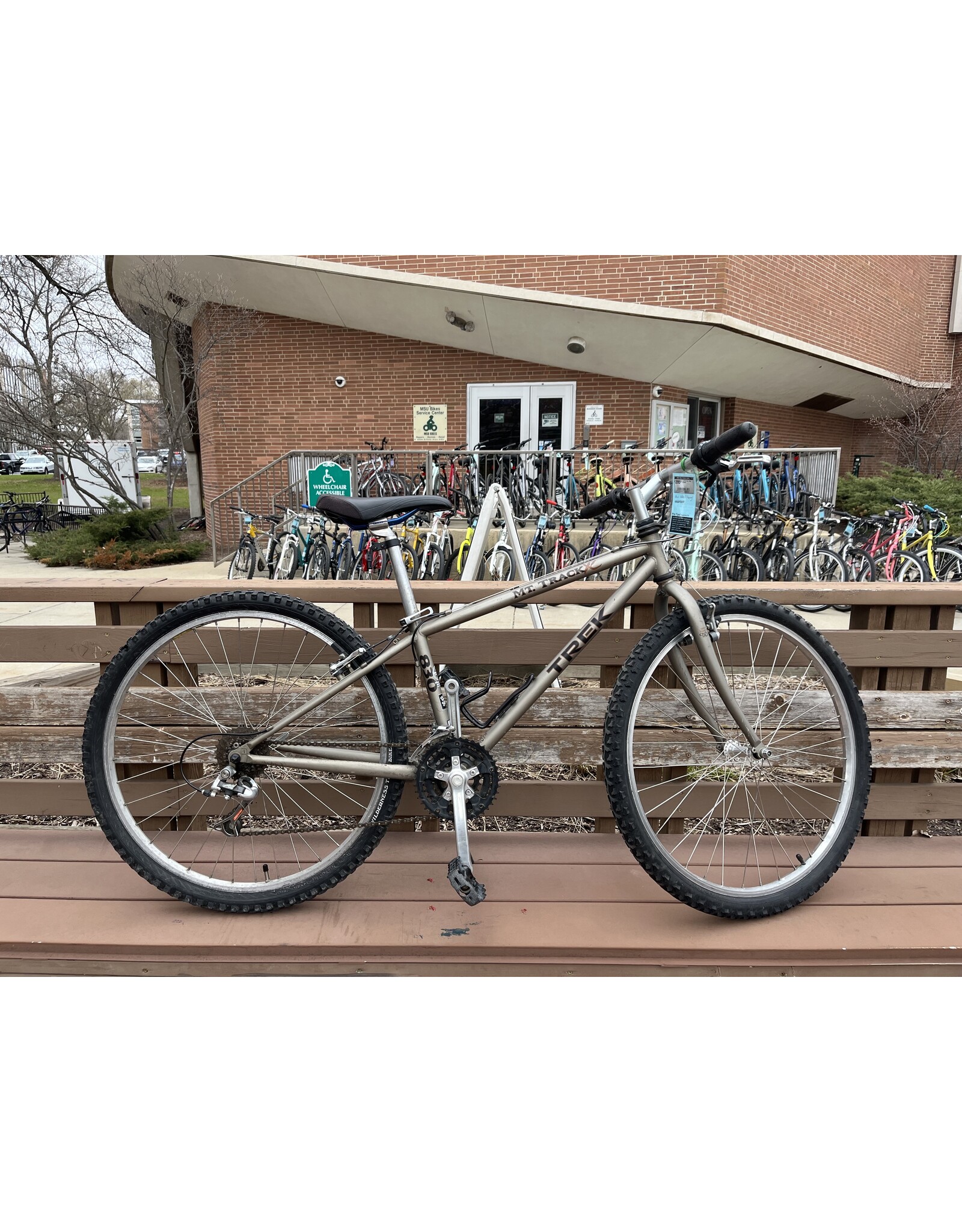 Trek Mt Track, Gray, 13.5in/S - MSU Bike Service Center