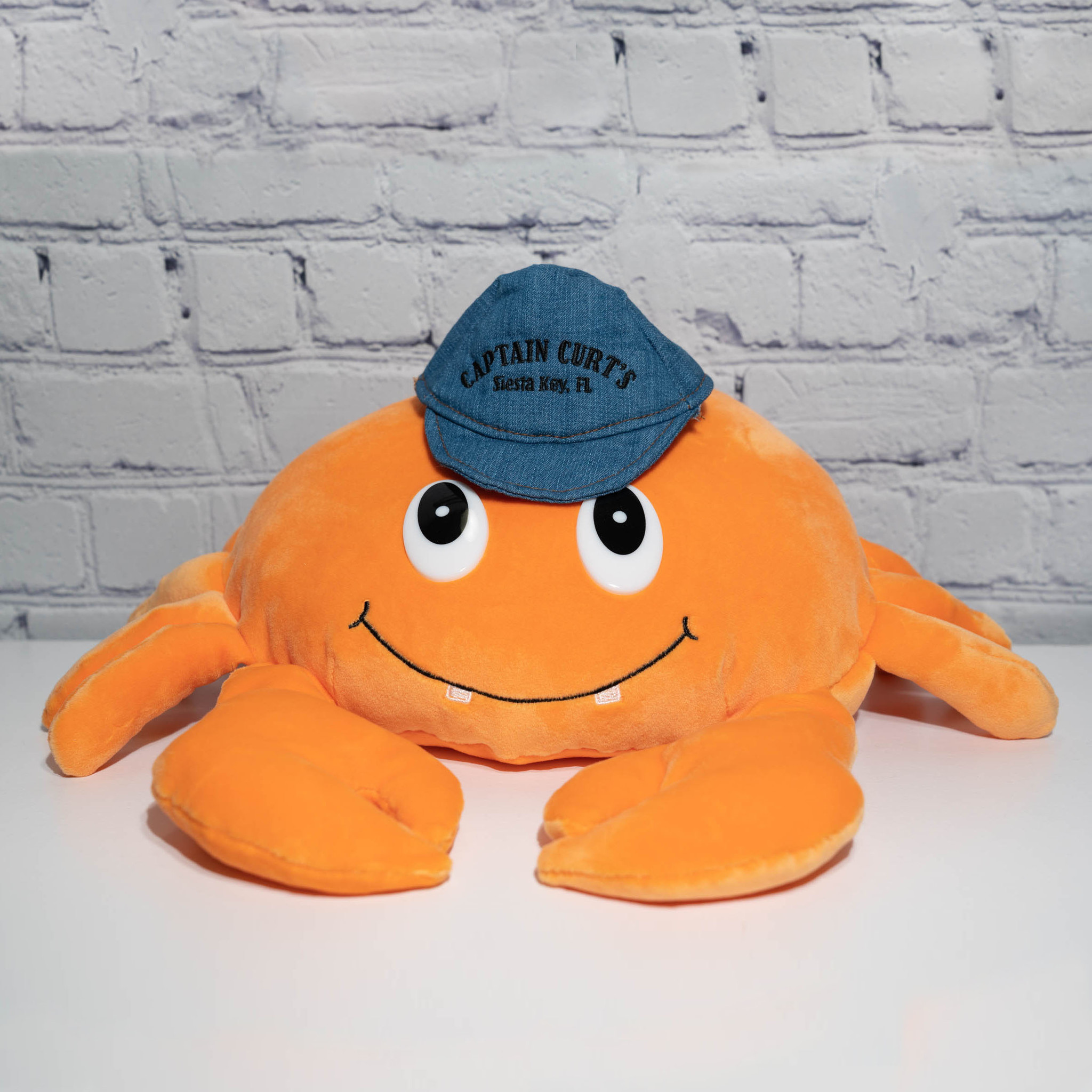 15" Plush Captain Curt's Crab - Tiki Trading Co. Online Store