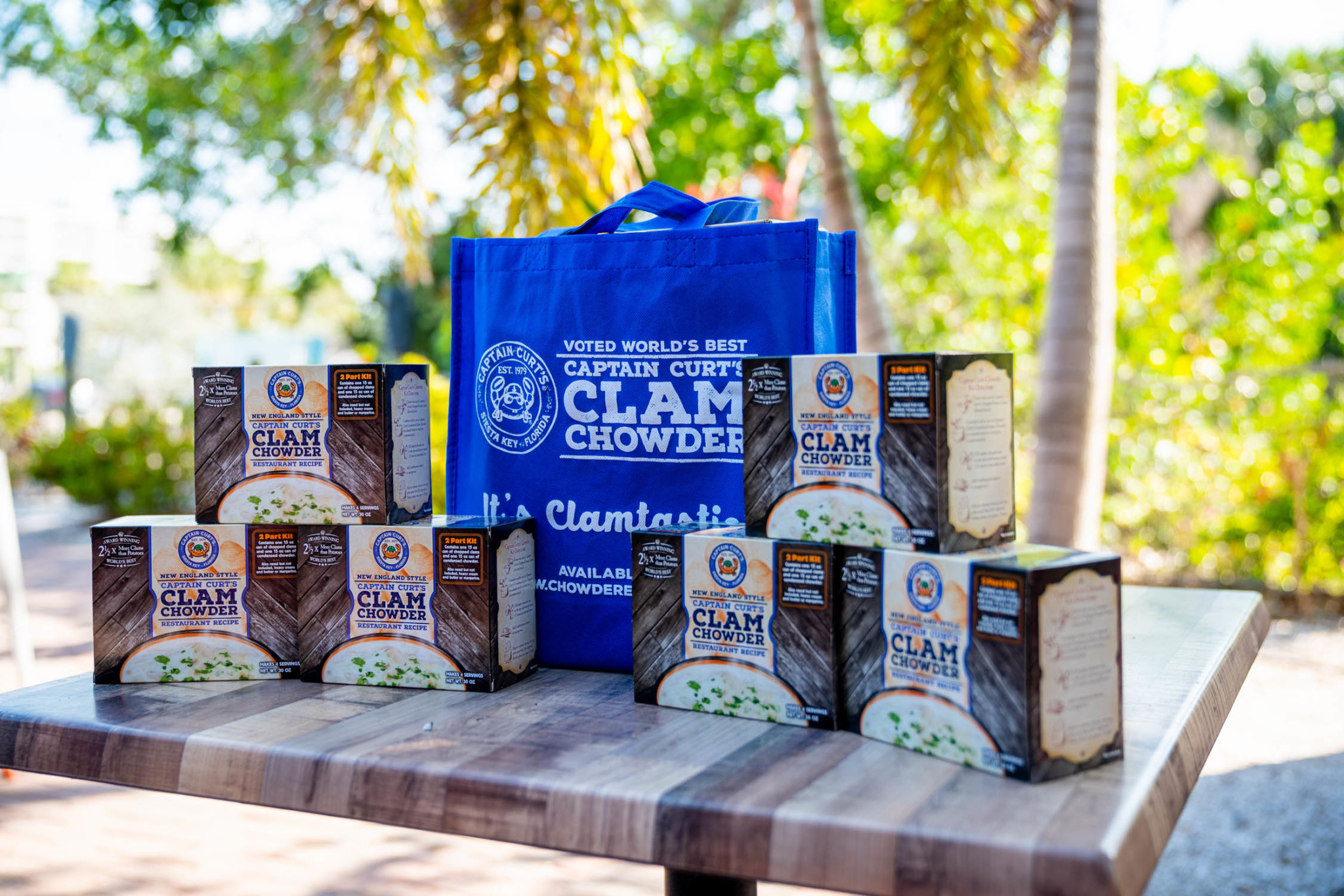 Captain Curt's Clam Chowder Kit Case - Tiki Trading Co. Online Store