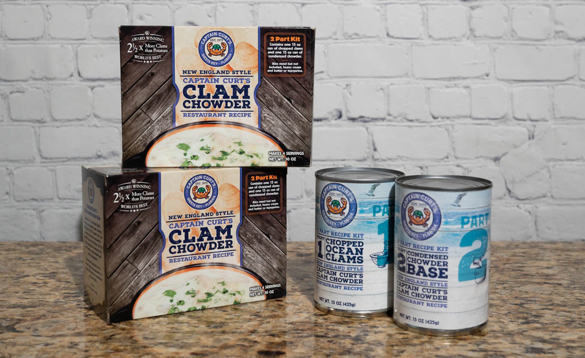 Captain Curt's Clam Chowder Kit Case - Tiki Trading Co. Online Store