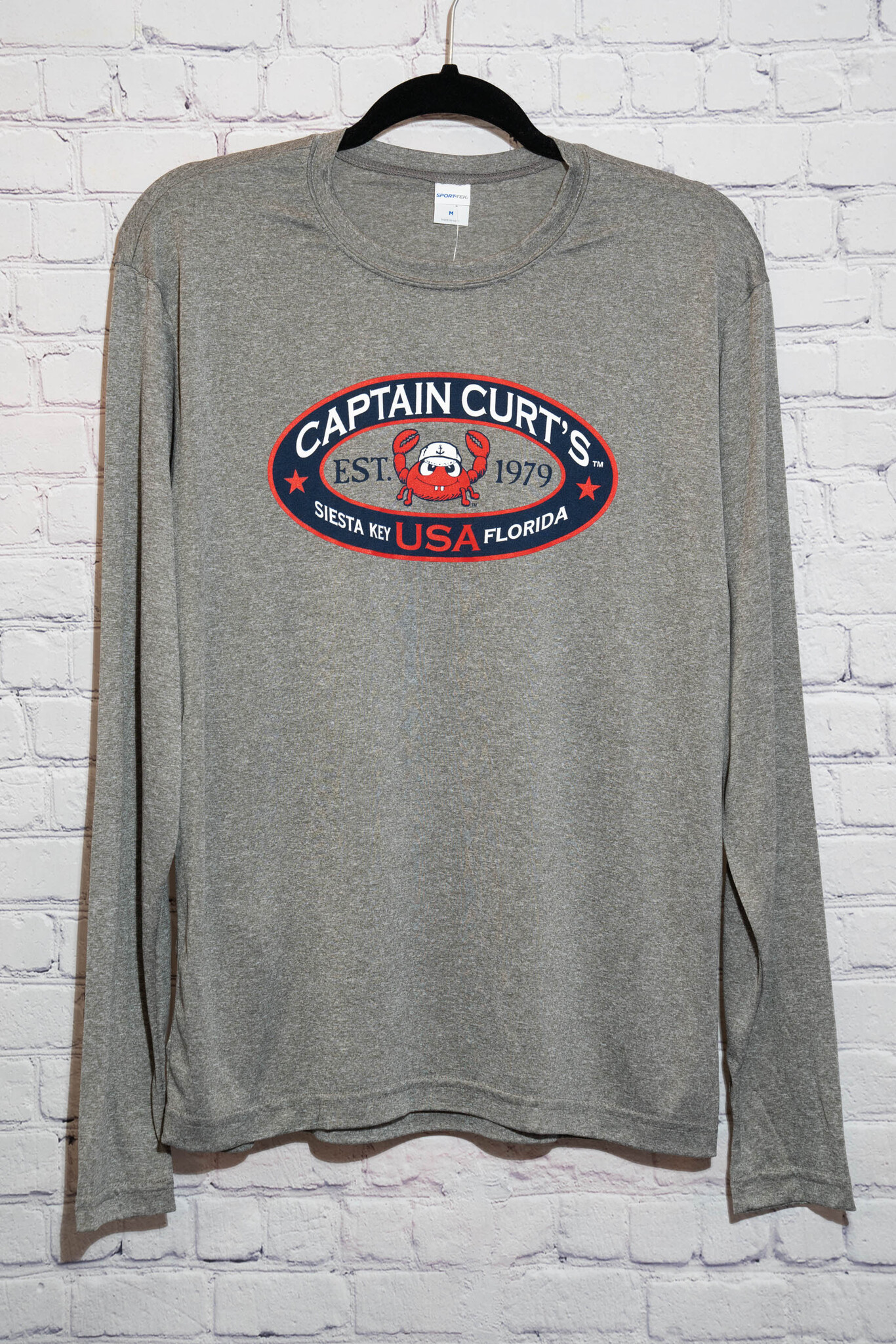 Captain Curt's Oval Crab Performance Long Sleeve - Tiki Trading Co ...