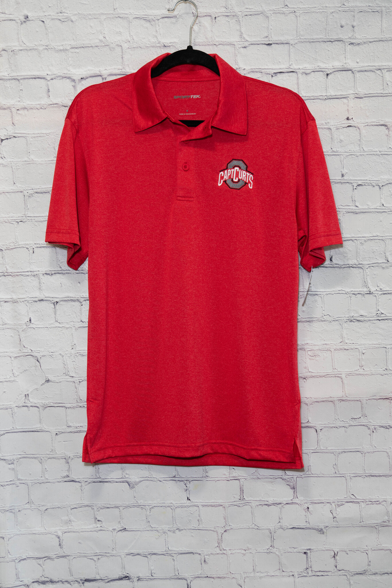 Captain Curt's Ohio State Buckeye Polo - Tiki Trading Co. Online Store