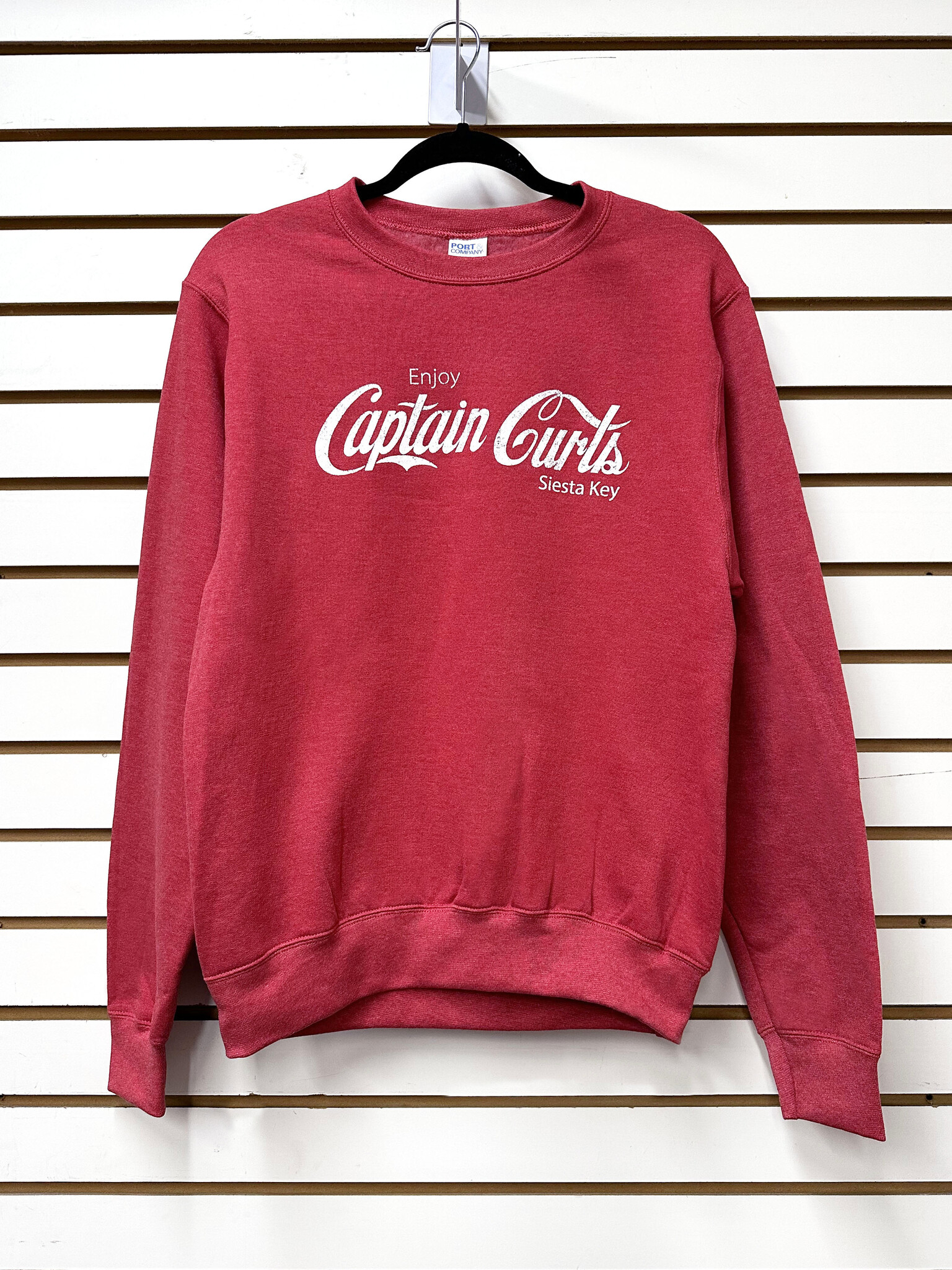 Enjoy Captain Curt's Crewneck - Tiki Trading Co. Online Store
