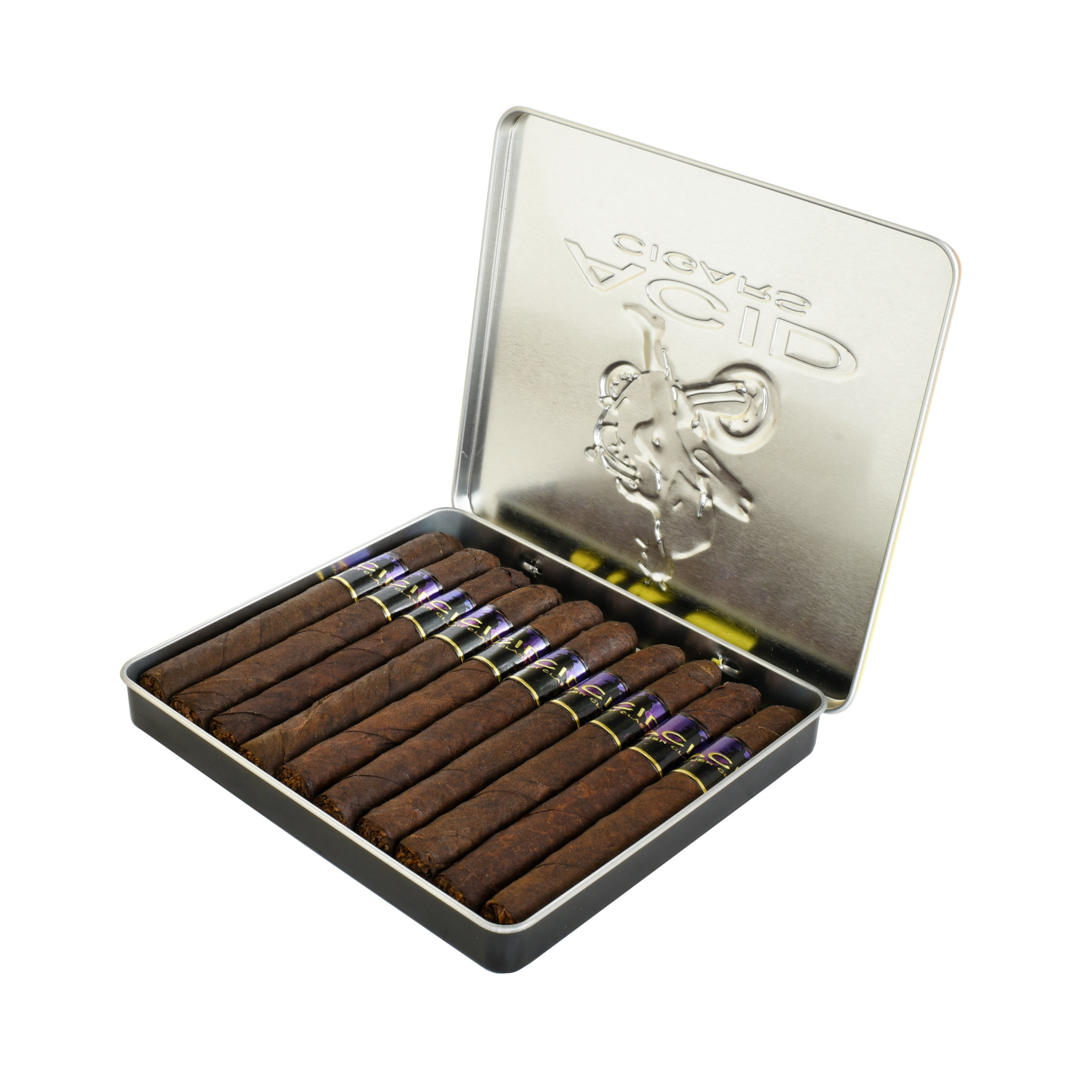 Acid by Drew Estate Krush Tin of 10 Morado - The Cigar Shop - The Cigar ...