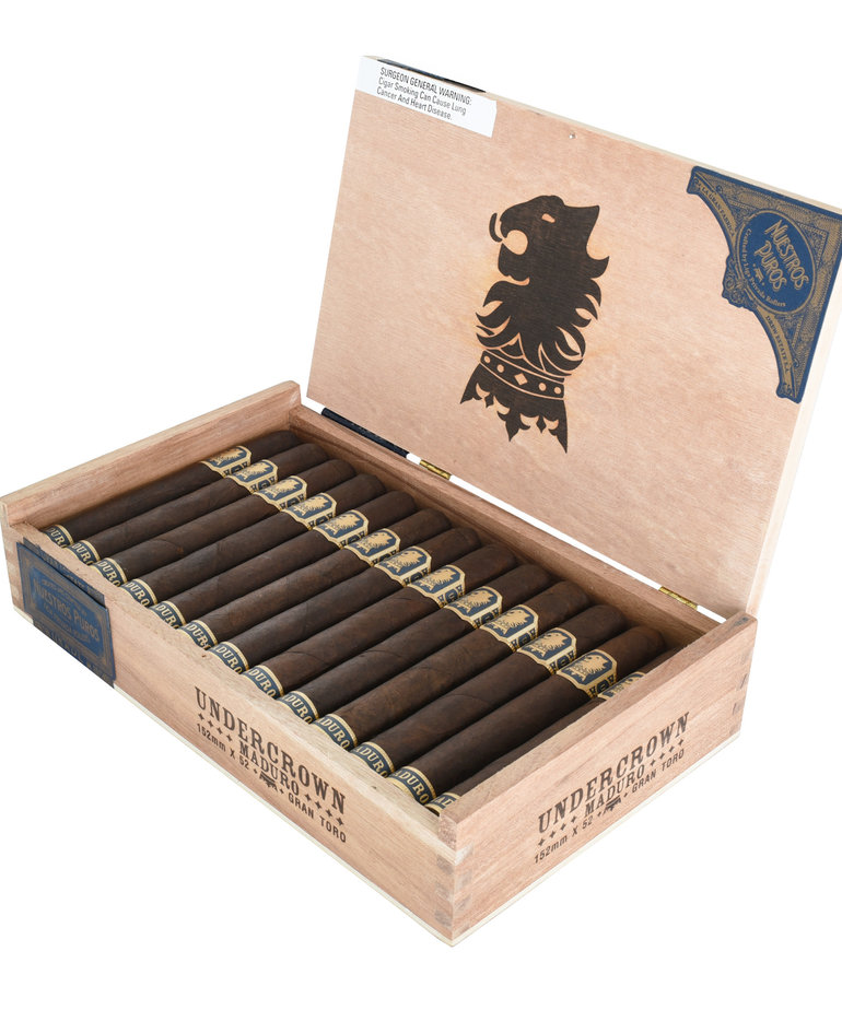 Undercrown by Drew Estate Maduro Gran Toro Box of 25 - The Cigar Shop ...